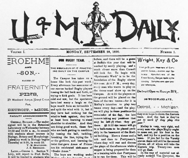 Explore Further - History of U-M